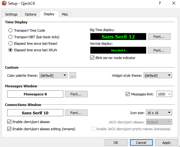 Windows version of qjackctl doesn't have client metadata · Issue #783 · jackaudio/jack2 · GitHub