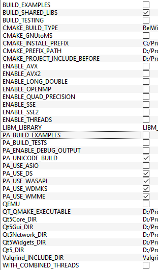 cmake: options should keep the PA_ prefix to avoid name pollution ...