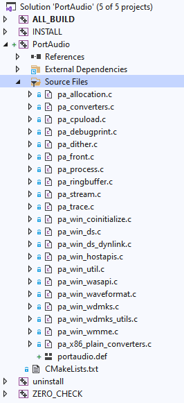 cmake: headers are missing from add_library (which prevent them from appearing in some IDEs ...
