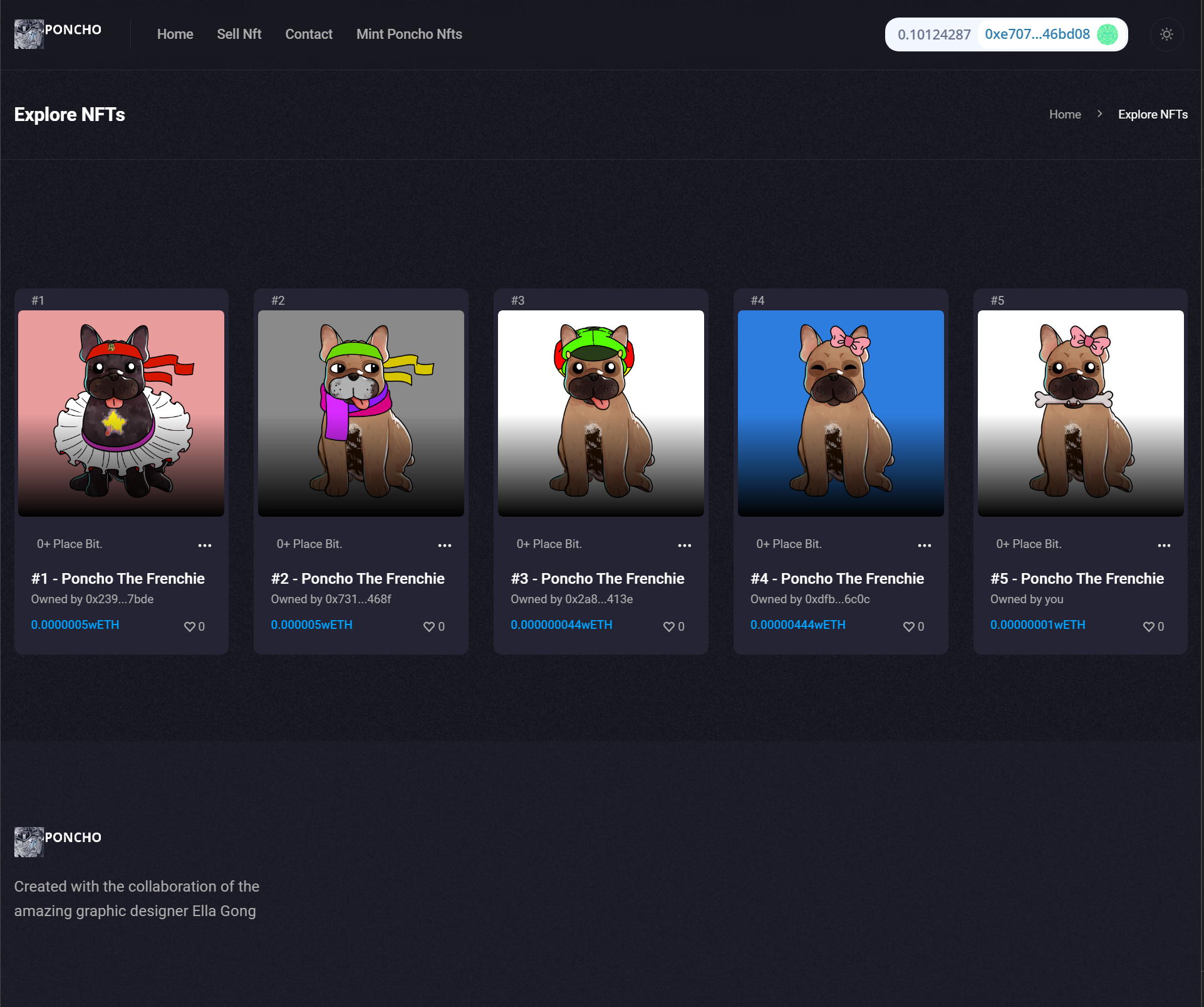 GitHub - cdcalderon/nftmarketplacewebv2: NFT Marketplace Nextjs v2 new ui