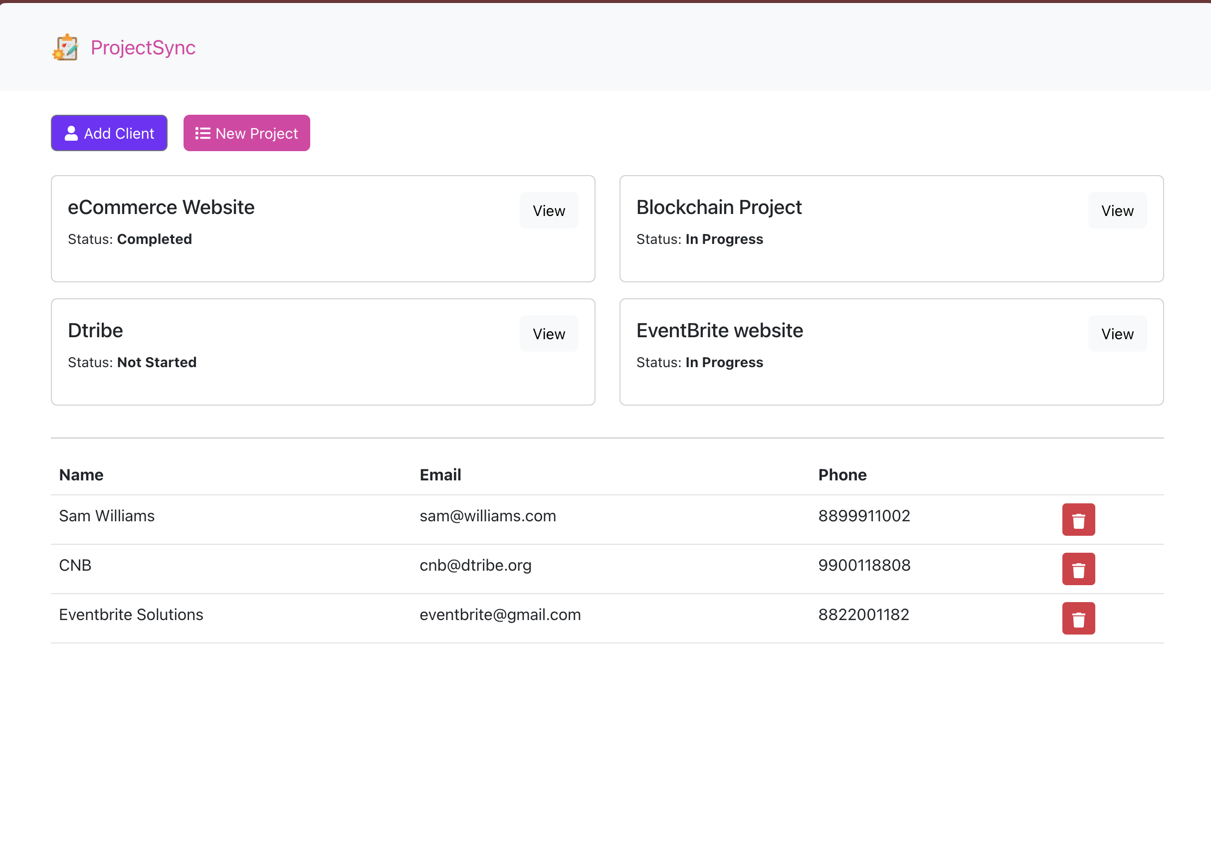 GitHub - adiig7/ProjectSync: A demo website built by me to practice GraphQL