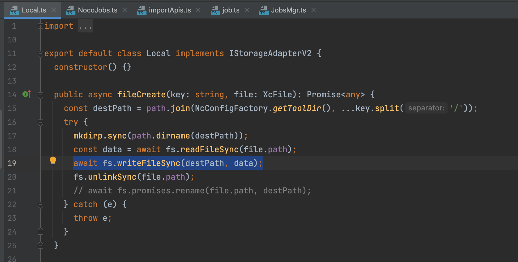 🐛 Bug Avoid Sync Calls Within Backend · Issue 5026 · Nocodbnocodb