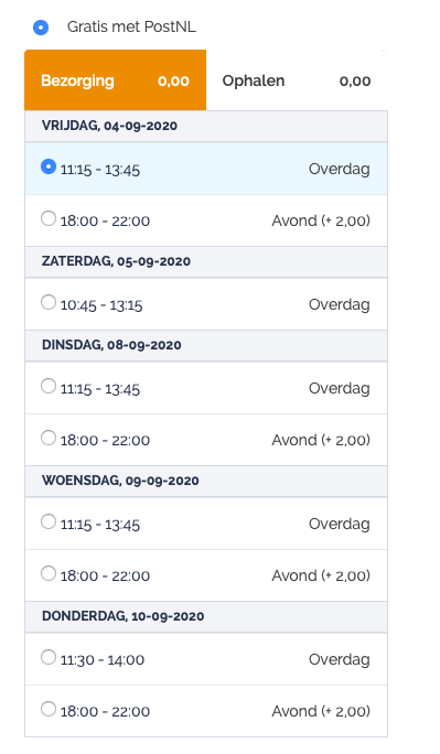 [FEATURE] Auto select first delivery option day · Issue #202 · postnl/postnl-magento2 · GitHub