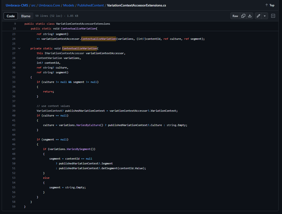 IPublishedContent.HasValue() throws exception if segment is null · Issue #14954 · umbraco ...