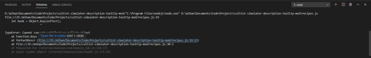 Debugger links to lines are broken · Issue #97397 · microsoft/vscode ...