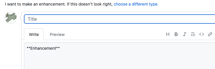 [Enhancement]: some enhancement about issue template · Issue #1395 ...