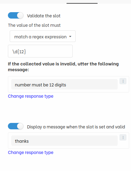there is no message if slot validation fails · botfront botfront · Discussion #1025 · GitHub