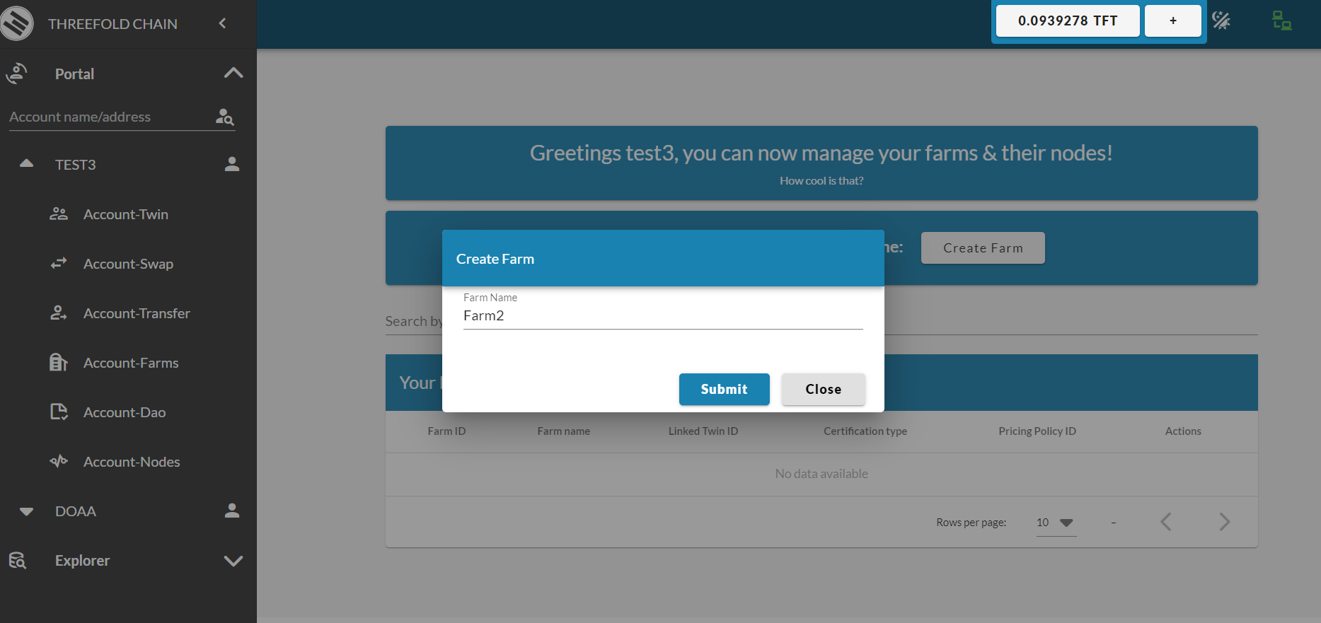 the created farms doesn't appear in the farms table · Issue #173 · threefoldtecharchive/tfgrid ...