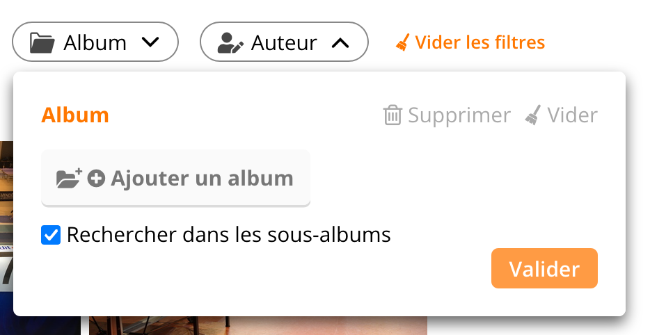 [search] Double icon on add album button · Issue #2029 · Piwigo/Piwigo · GitHub