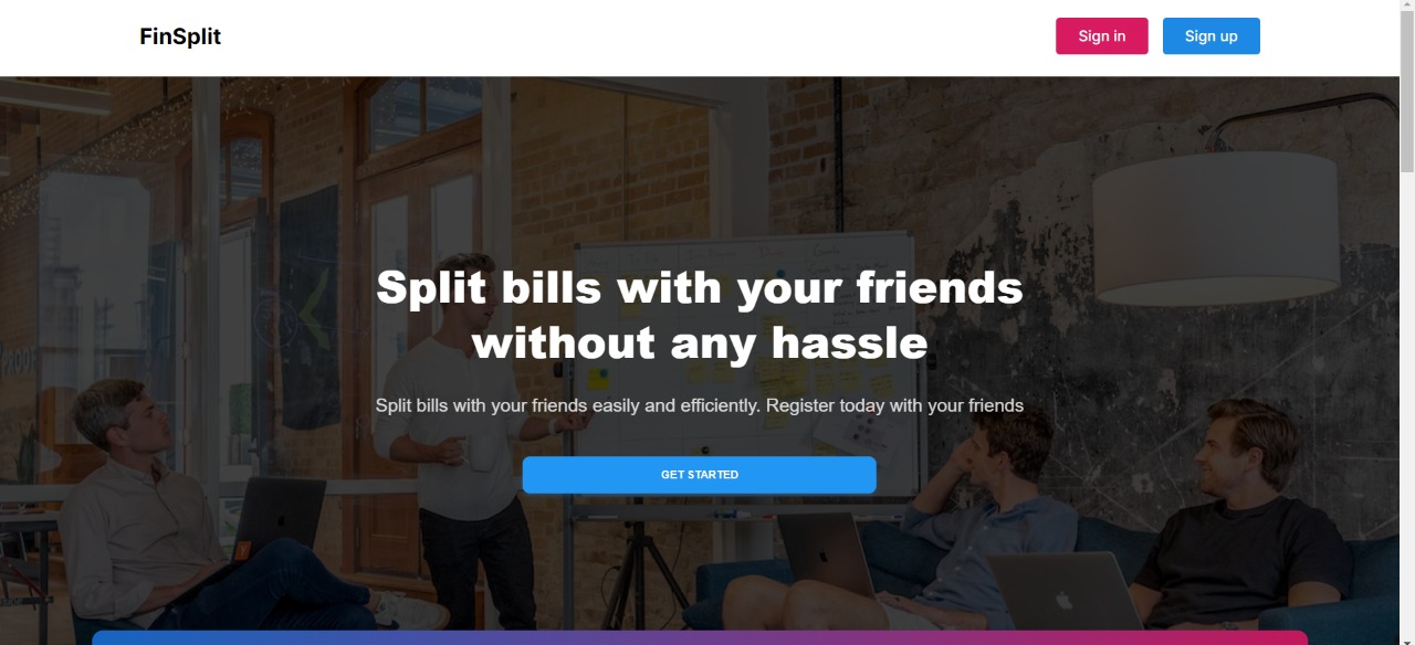 GitHub - rajmahadev8/Fin-Split: Introducing FinSplit: Split bills easily with friends it is an ...