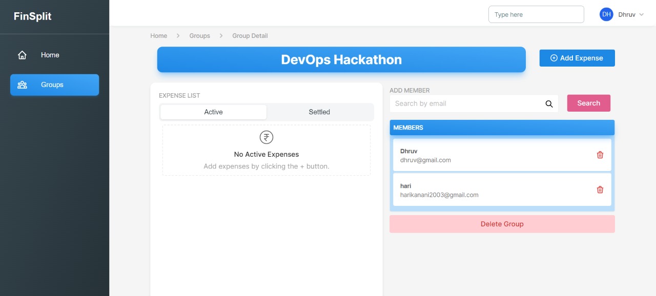 GitHub - rajmahadev8/Fin-Split: Introducing FinSplit: Split bills easily with friends it is an ...