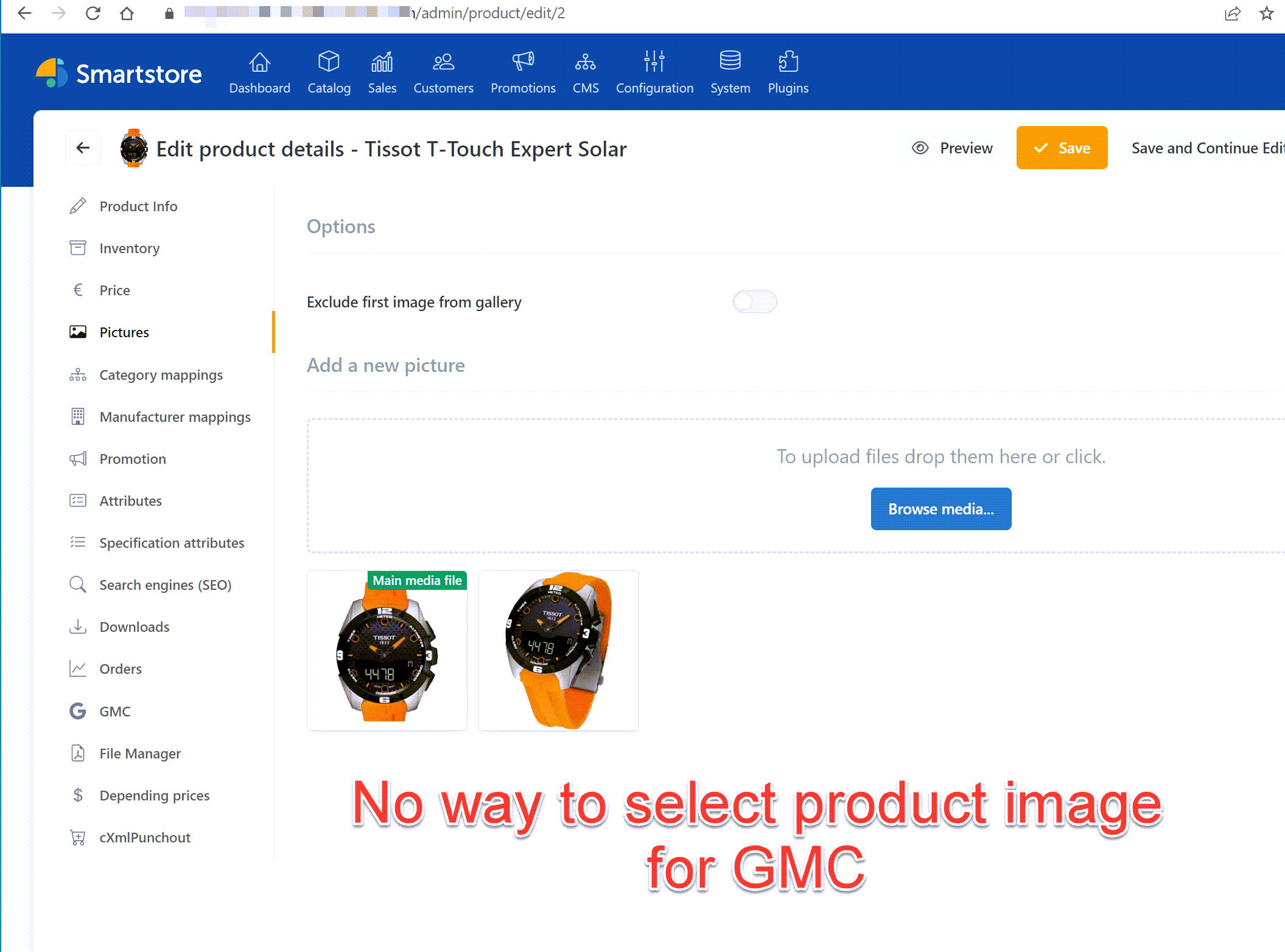 GMC: add export for specific product images, as GMC wants them without watermarks · Issue #768 ...