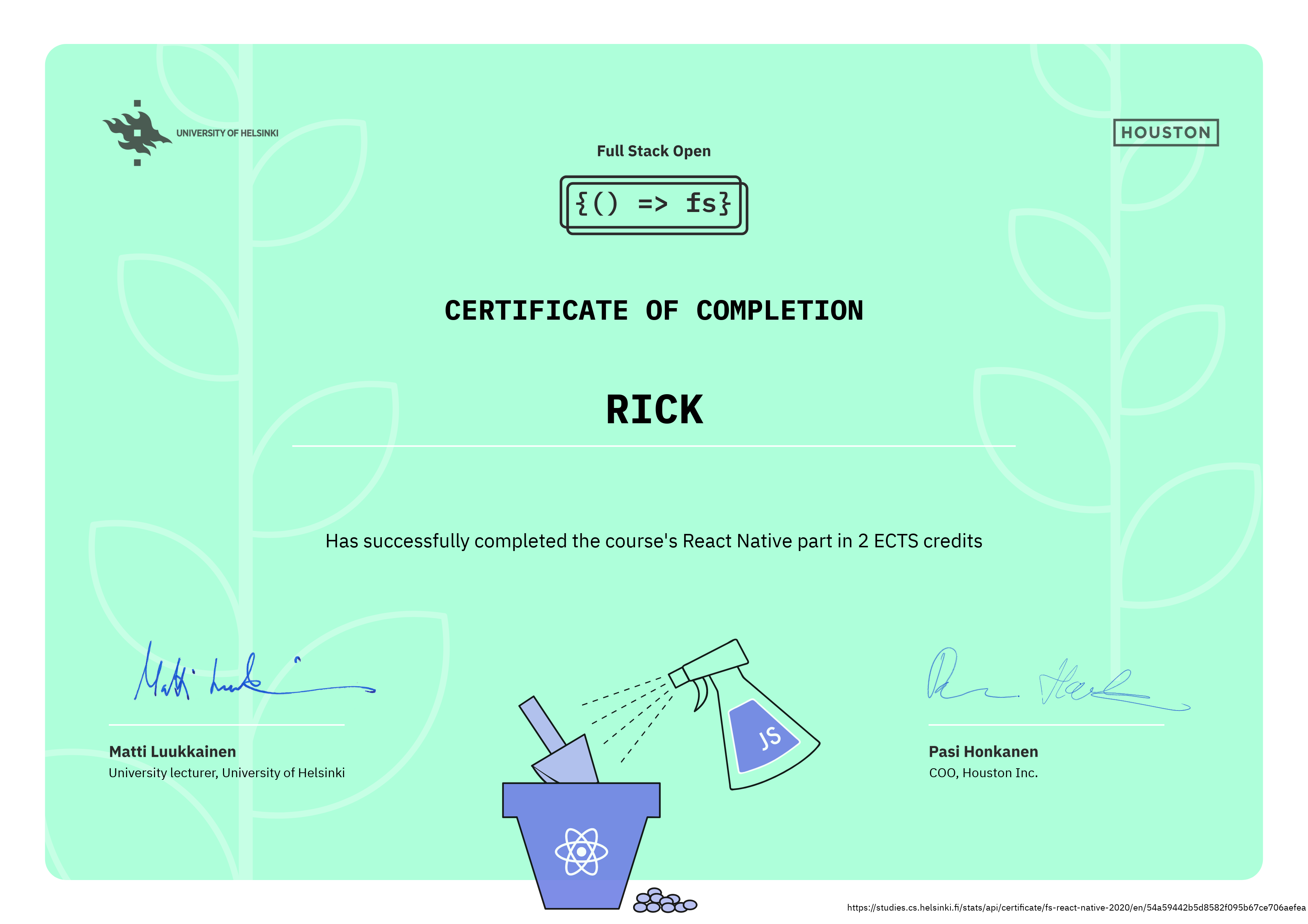 GitHub - RickYCYang/rate-repository-app: React Native Practice