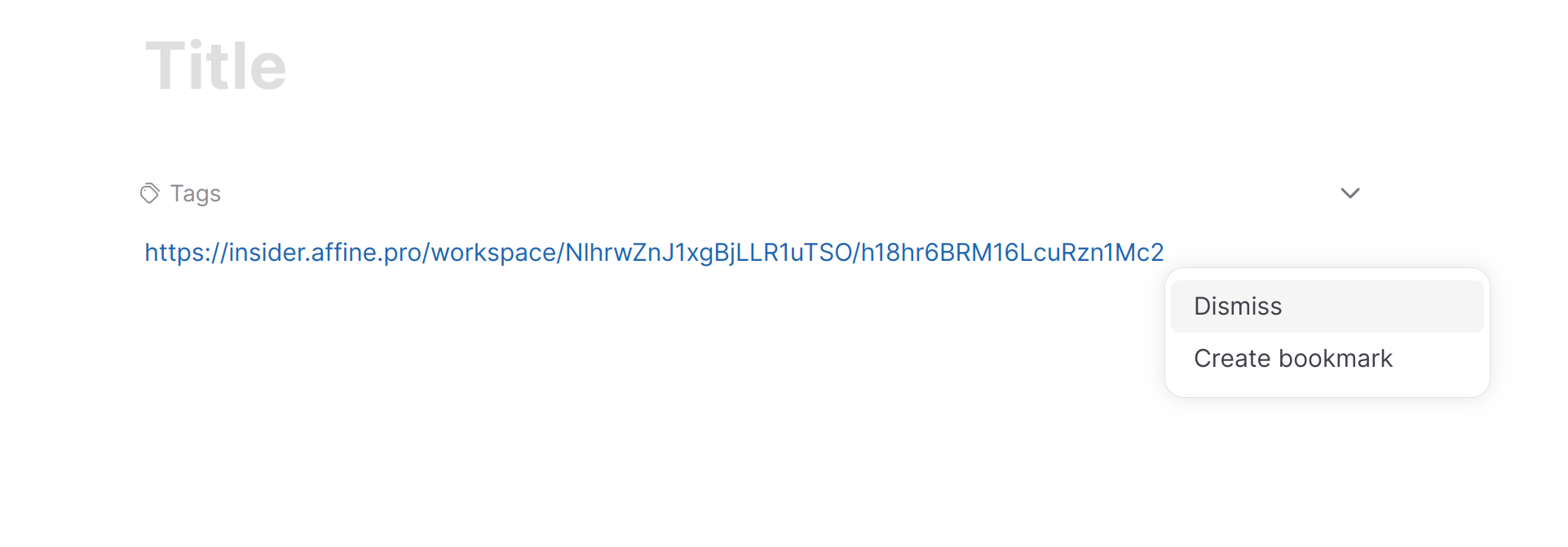 Incorrect `autoIdentifyLink` behavior · Issue #4371 · toeverything/blocksuite · GitHub