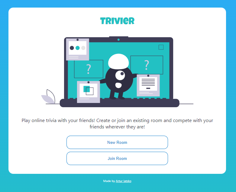 GitHub - bunge12/trivier: Trivier is an online trivia game that you can ...