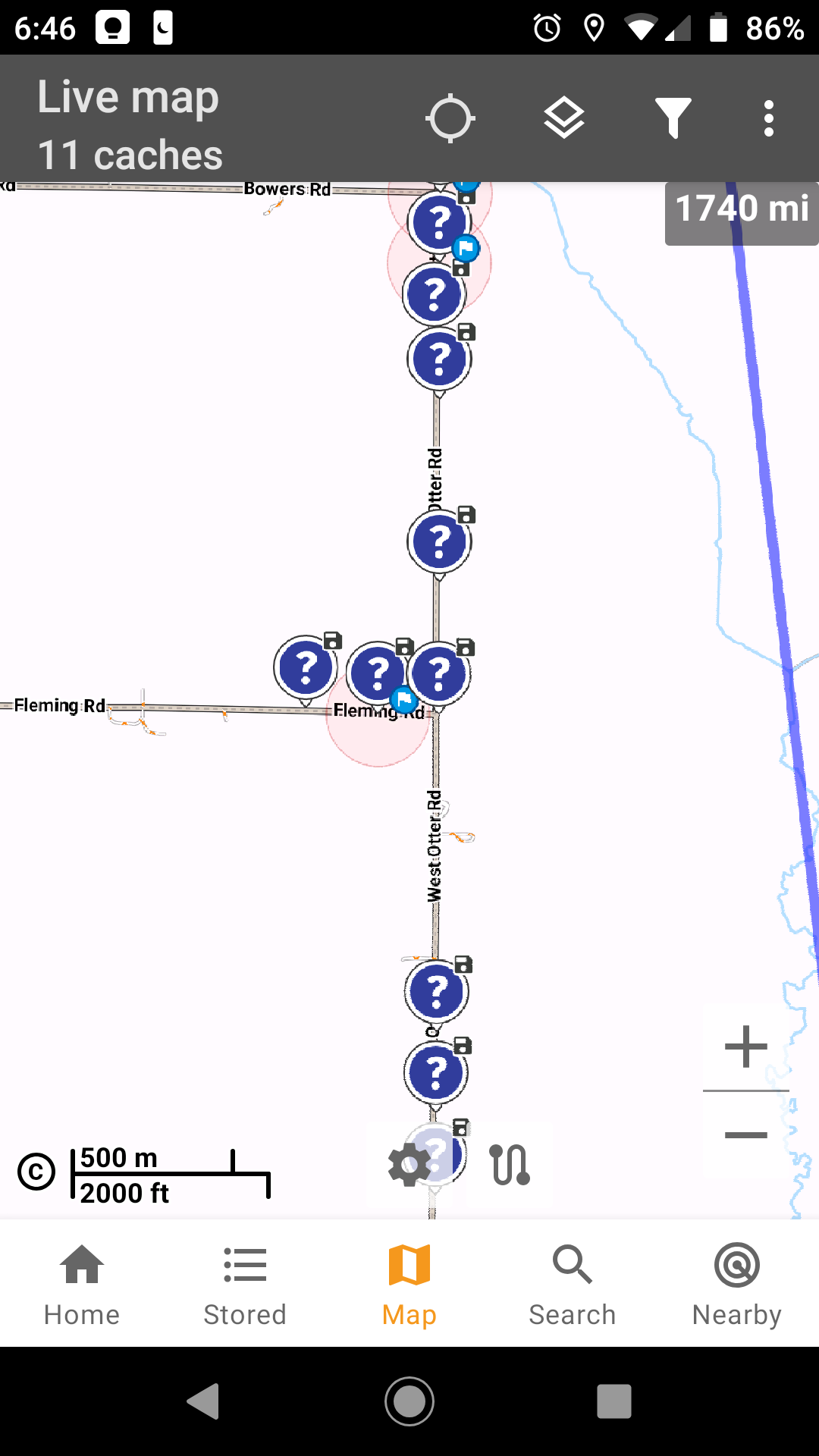 Solved mysteries disappearing on map · Issue #12792 · cgeo/cgeo · GitHub