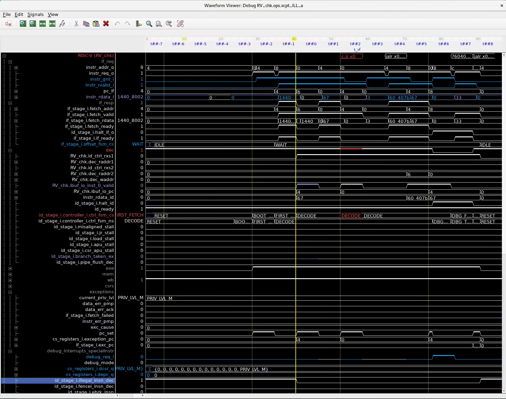 Violation - Compressed instruction is not valid · Issue #137 · openhwgroup/cv32e40p · GitHub