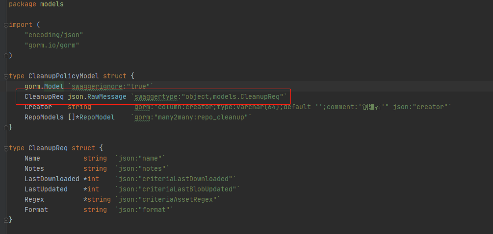 Get Parsecomment Error While Defining Swaggertype Struct · Issue 1077 · Swaggoswag · Github 0312
