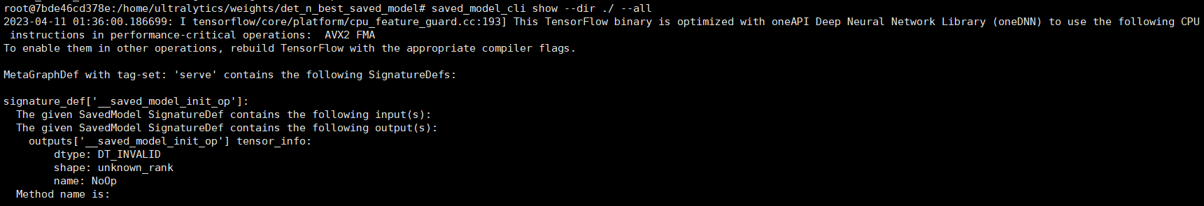 how can i get params of exported saved model · Issue #1944 · ultralytics/ultralytics · GitHub