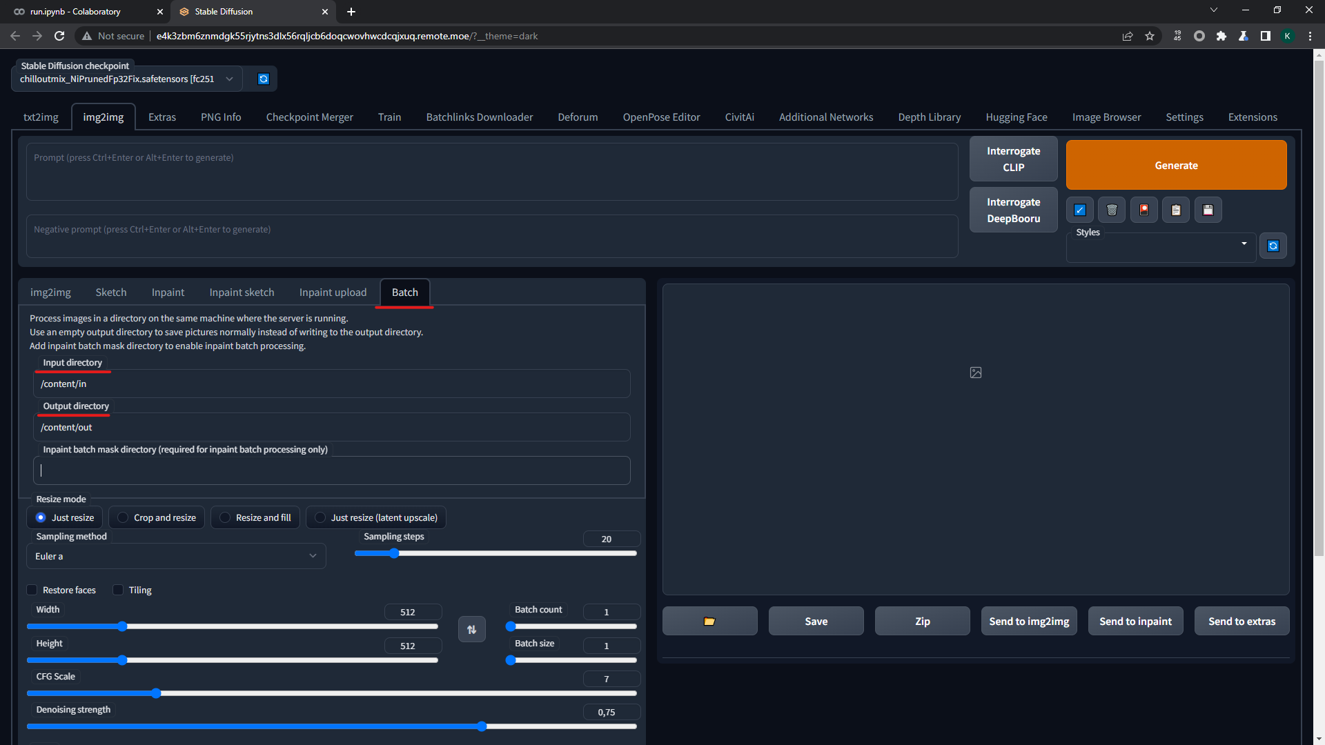 How do I upload the images in the colab folder in img2img · Issue #302 · camenduru/stable ...