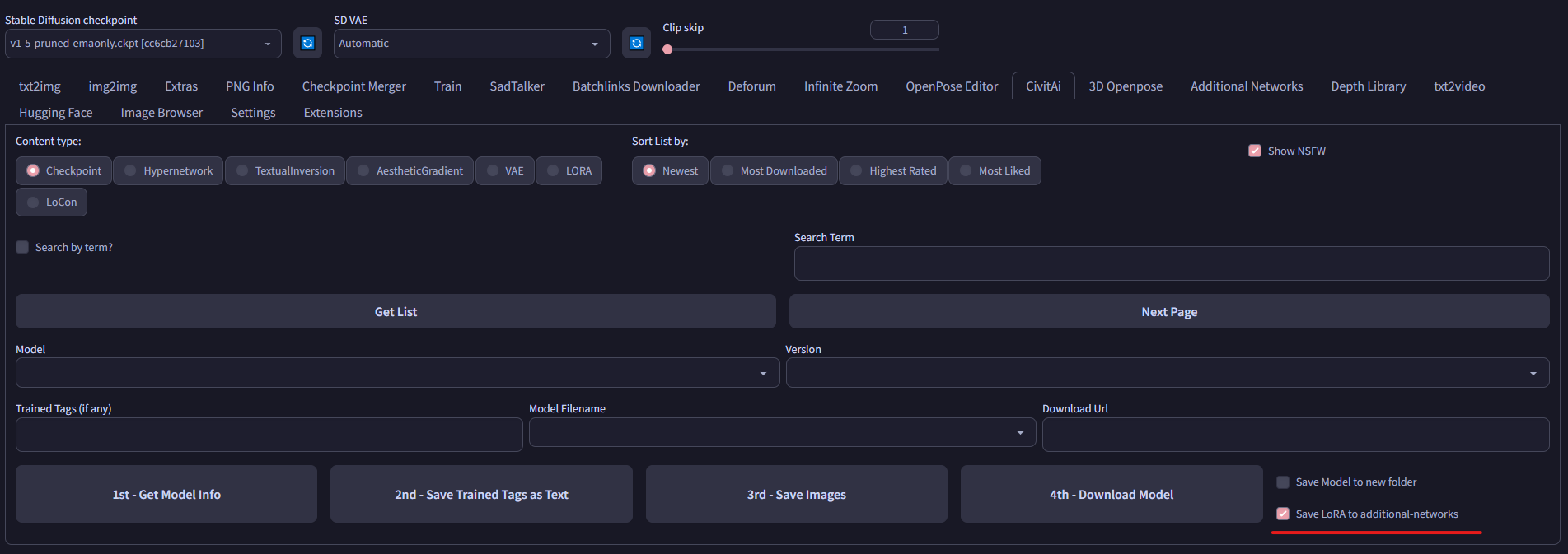 [Bug]: Can't use a model thats downloaded from CivitAI · Issue #367 · camenduru/stable-diffusion ...