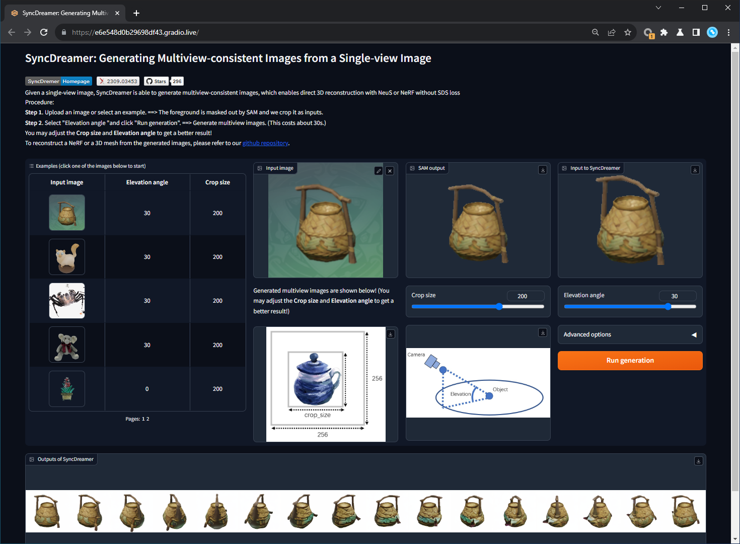 GitHub - camenduru/SyncDreamer-docker