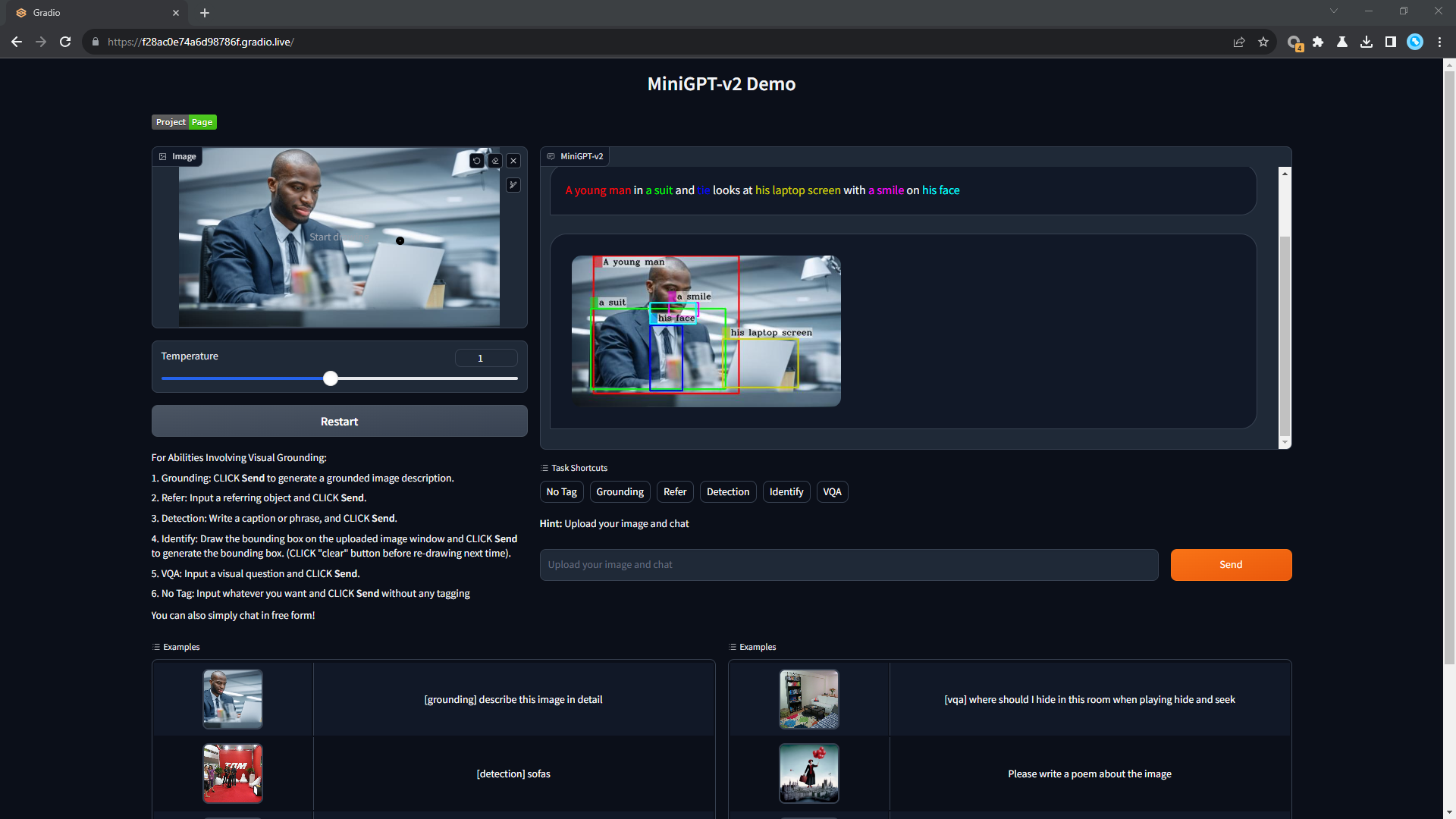 Readme Asset · Issue #1 · camenduru/MiniGPT-v2-colab · GitHub