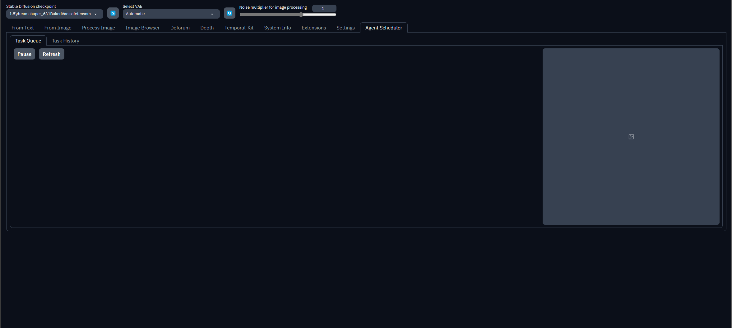 [Extension]: Agent Scheduler not working · Issue #1506 · vladmandic/automatic · GitHub