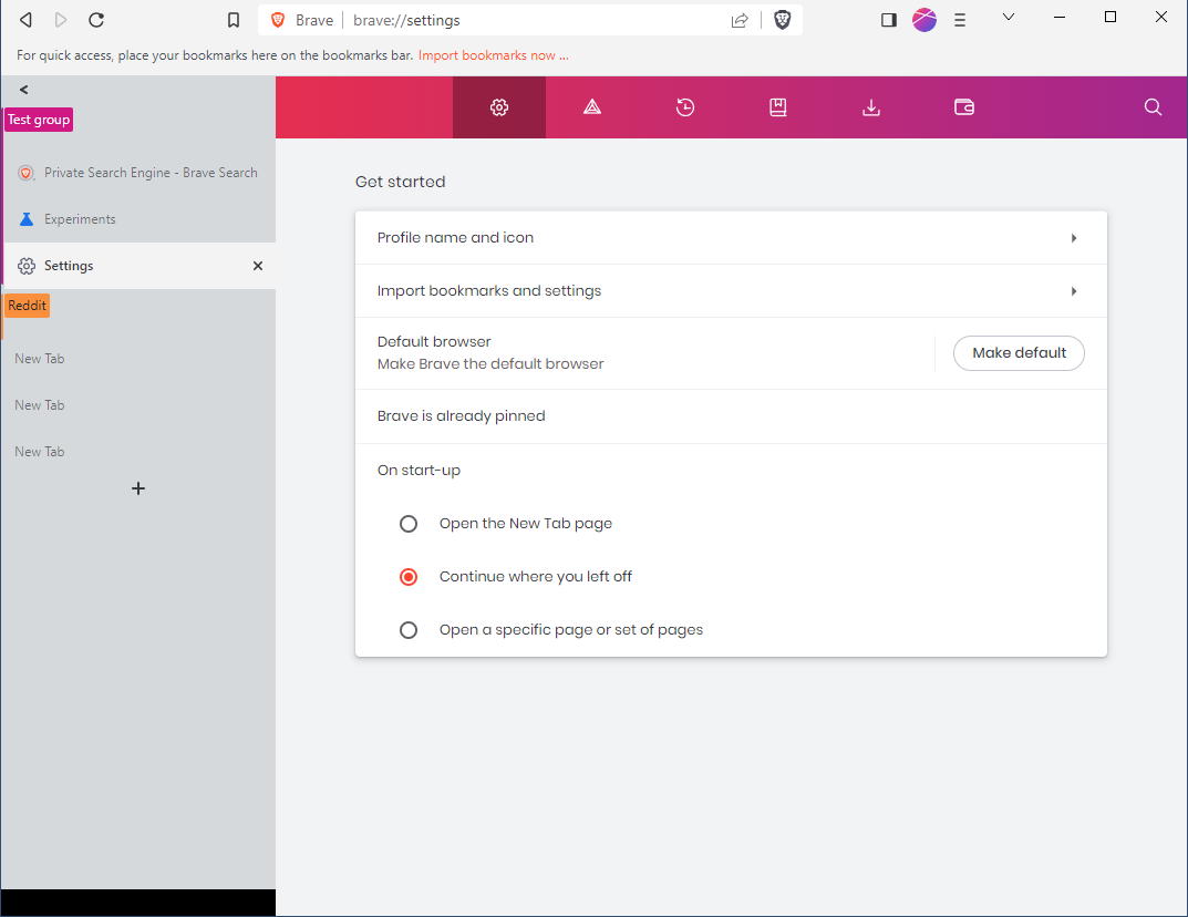 Vertical Tab strip's new tab button is grouped with tabs, leaves a black space or nonfunctional ...