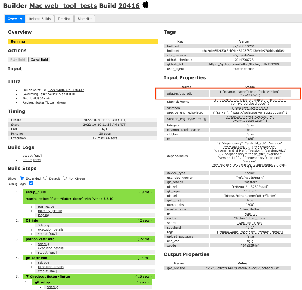 Engine rolls failing due to bot m9 device setup issue, iOS 16 simulator runtime is missing ...