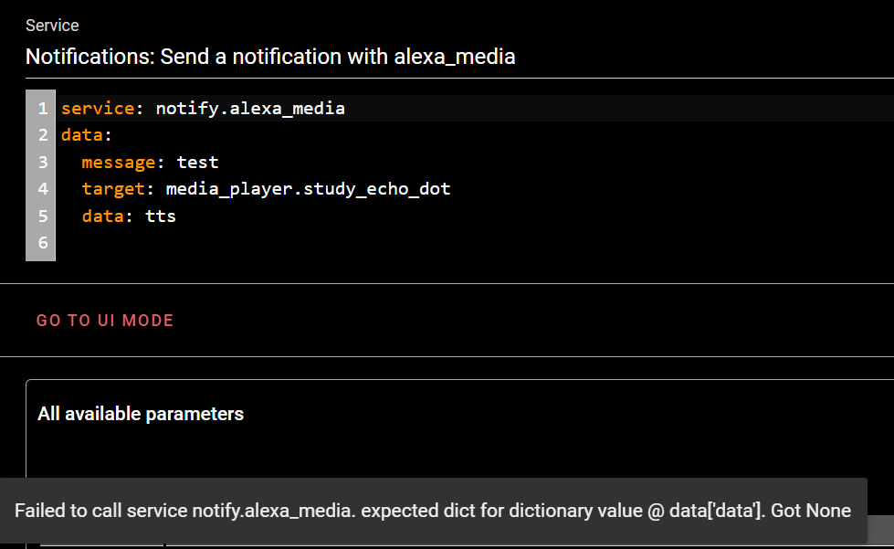 HA service call not working · Issue #1455 · alandtse/alexa_media_player · GitHub