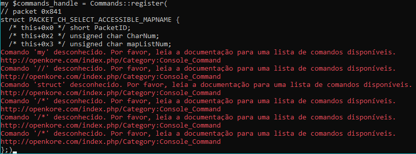 Packet Parser Unknown Switch 0840 · Issue 2852 · Openkoreopenkore · Github
