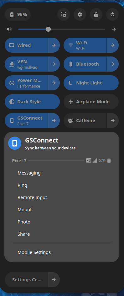 Add support for GNOME 44 · Issue #1573 · GSConnect/gnome-shell-extension-gsconnect · GitHub
