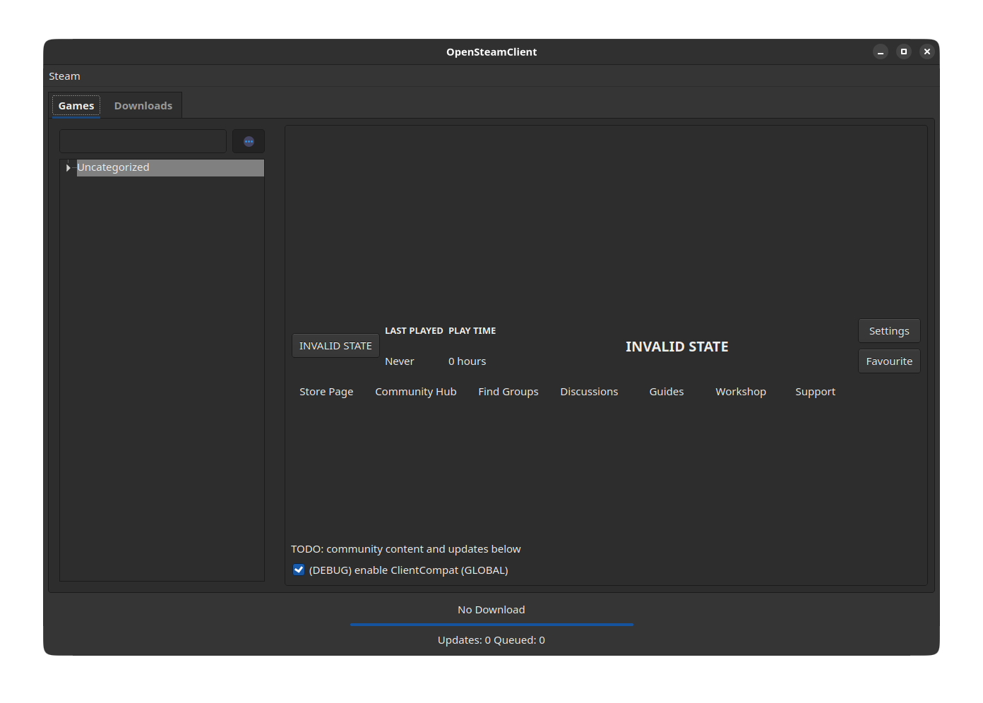 Crashes after attempting login · Issue #1 · OpenSteamClient/OpenSteamClient · GitHub