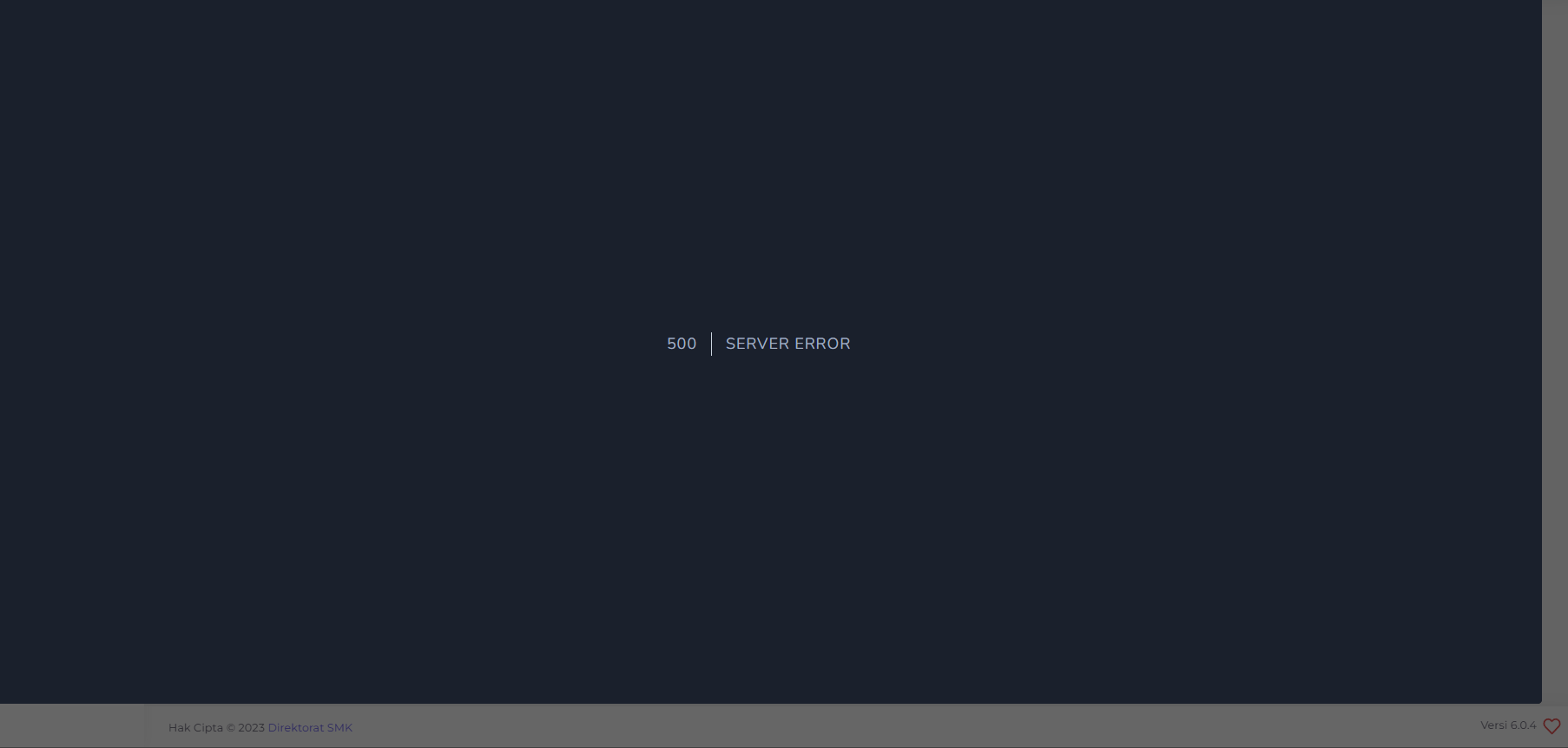 Error 500 saat tambah/detil data asesor · Issue #194 · eraporsmk/erapor6 · GitHub
