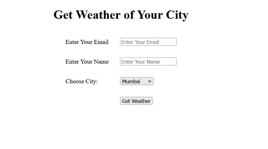 GitHub - shashank1503-cipher/weatherEmailAutomation: Assignment for Xtreme Technologies.