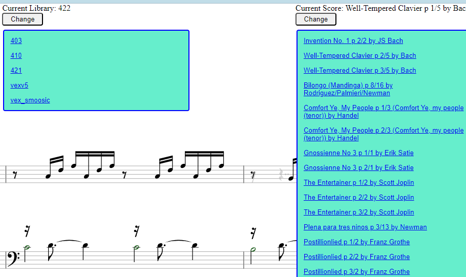 Large-scale performance and formatting tests · Issue #38 · vexflow ...