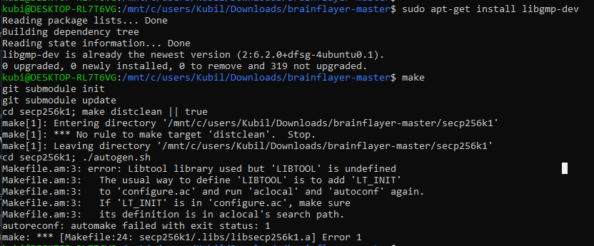 A makefile error. · Issue #180 · ryancdotorg/brainflayer · GitHub
