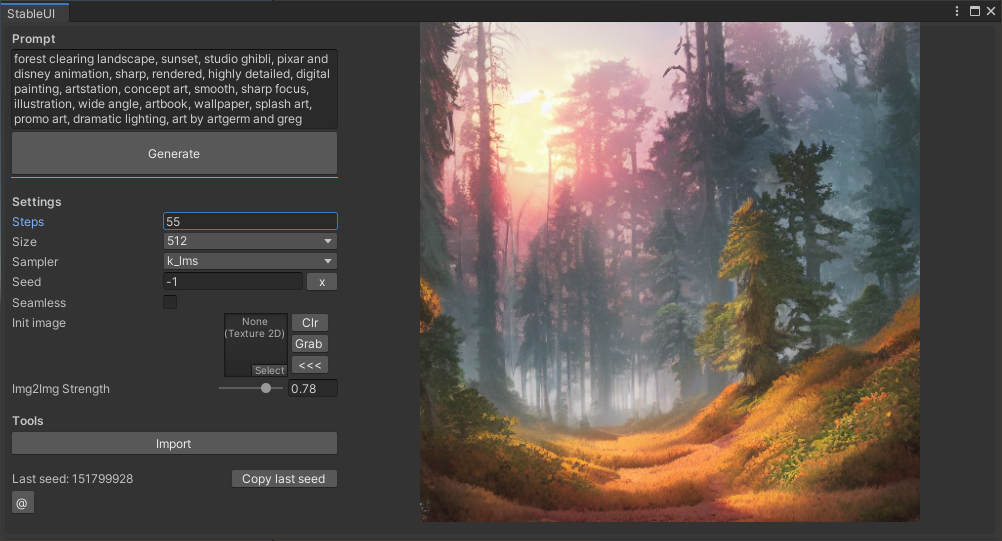 Unity Stable Diffusion Plugin Unity Coding Unity3d
