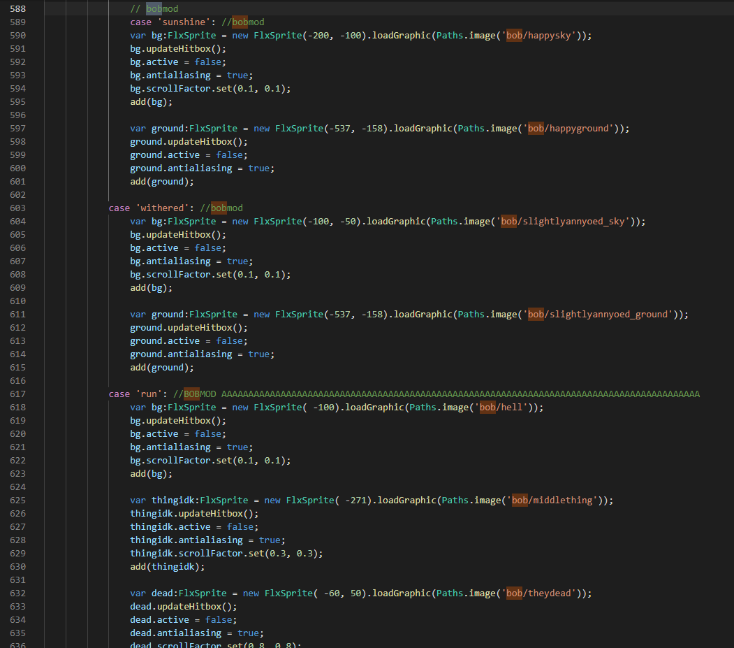 Characters won't Idle | Null Error · Issue #3348 · ShadowMario/FNF ...
