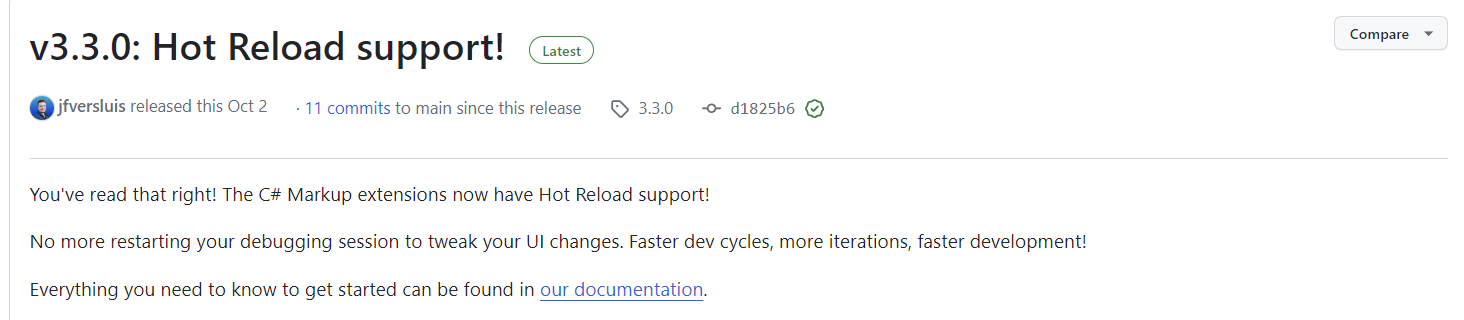 Will HotReload be available later? · CommunityToolkit Maui.Markup · Discussion #261 · GitHub