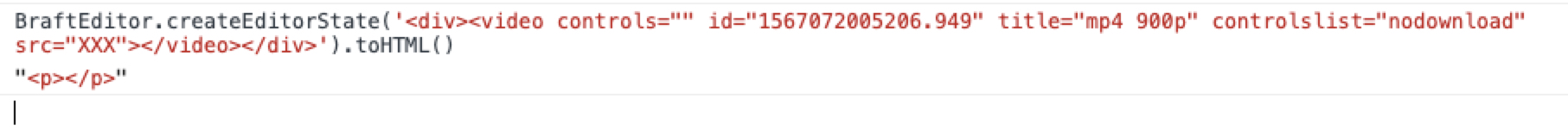 [Bug] createEditorState has lost the · Issue #603 · margox/braft-editor · GitHub