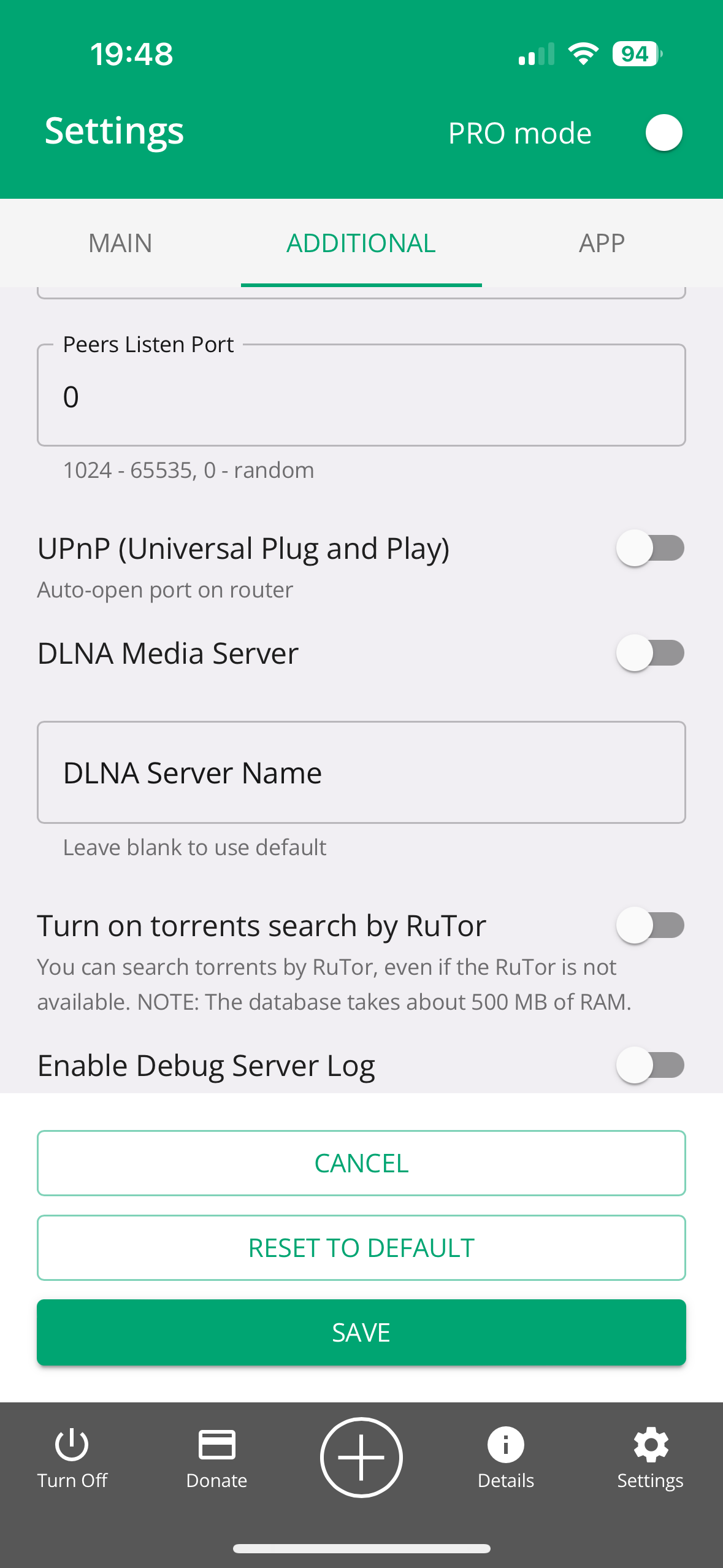 What port does it open if I don’t want to use upnp? · Issue #299 · YouROK/TorrServer · GitHub