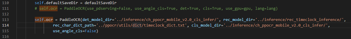 PPOCRLabel 使用自定义模型發生錯誤 · Issue #5423 · PaddlePaddle/PaddleOCR · GitHub