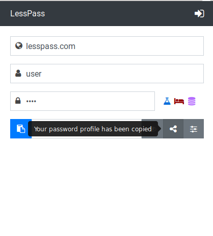 Firefox extension: permanent "share" tooltip · Issue #431 · lesspass/lesspass · GitHub