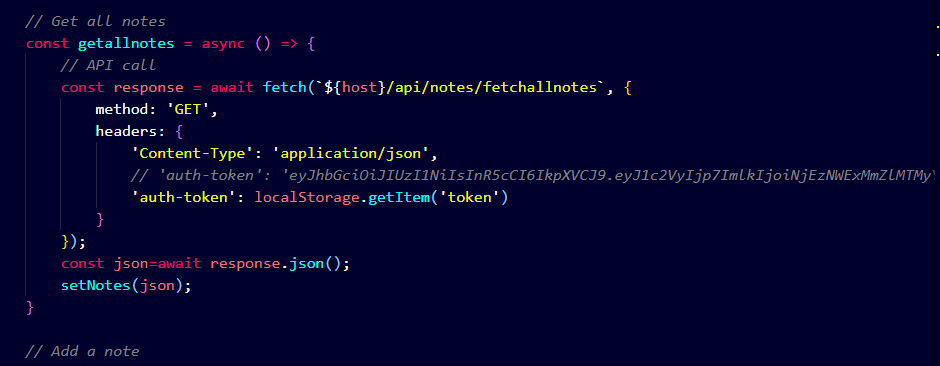 notes.map is not a function · Issue #6 · CodeWithHarry/iNotebook-React ...