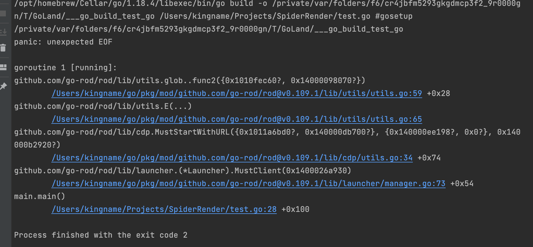 macOS M1 Pro使用Docker 远程调试报错 · Issue #715 · go-rod/rod · GitHub
