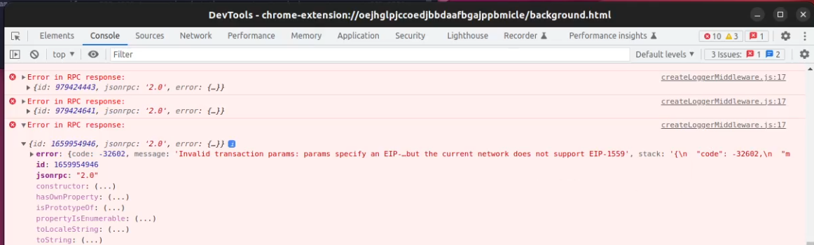 [Bug]: MM got into a strange state: detected Goerli as not supporting ...