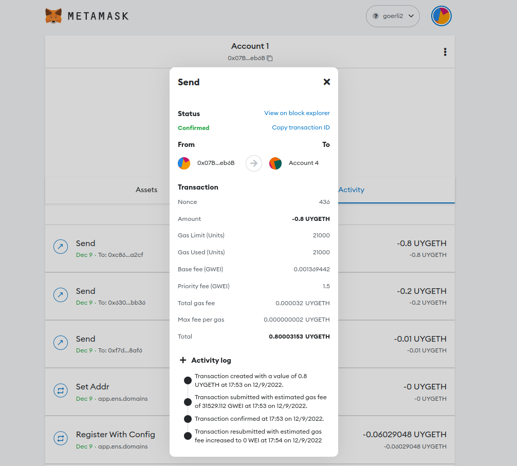 [Bug]: Race condition when I can Speed Up a tx after being Confirmed - only UI impact · Issue ...