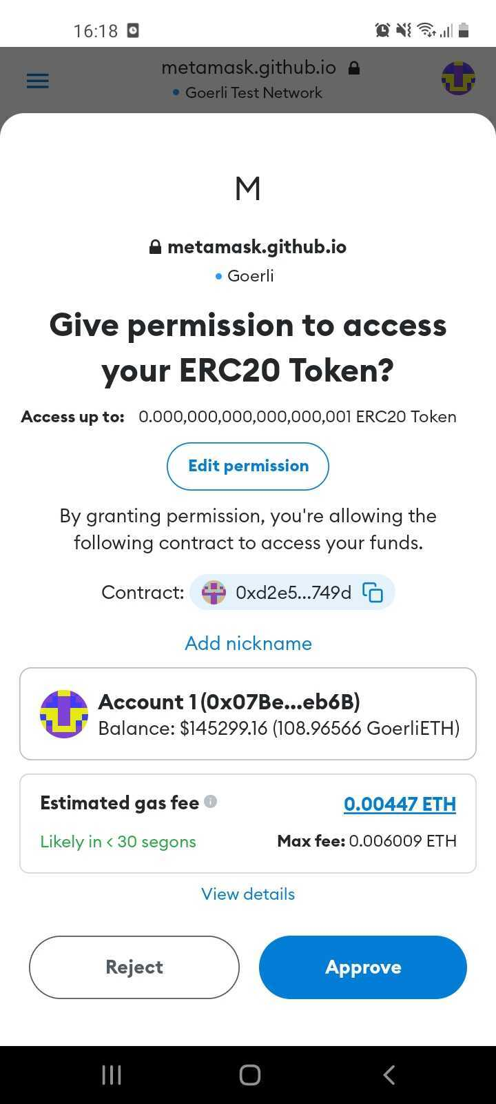 [Bug]: Approving ERC20 tokens displays a different amount from the suggested dapp value · Issue ...